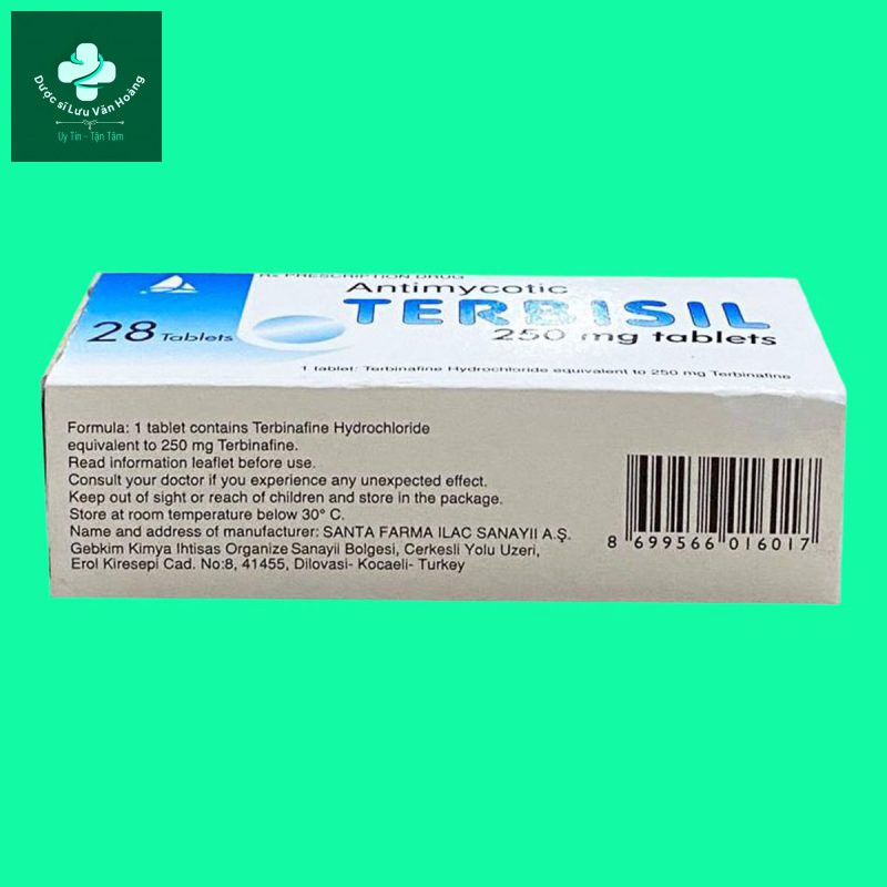 Thuốc Terbisil 250mg là gì? giá bao nhiêu? mua ở đâu? - Dược sĩ Lưu Văn ...