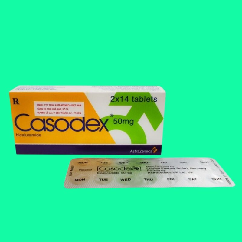 Thuốc Casodex: Công dụng, liều dùng, lưu ý tác dụng phụ, giá bán