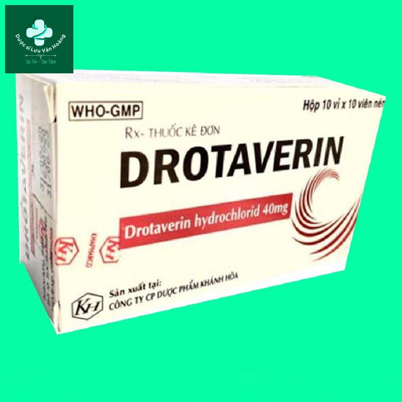 Thuốc Drotaverin Khapharco có tác dụng gì, mua ở đâu, giá bao nhiêu?