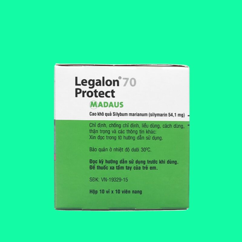 Thuốc Legalon 70 Protect Madaus: Công dụng, liều dùng, giá bán