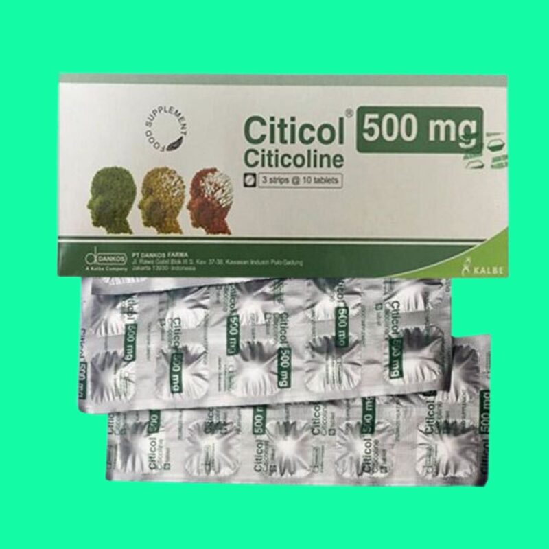 Thuốc Citicol: Công dụng, liều dùng, lưu ý tác dụng phụ, giá bán