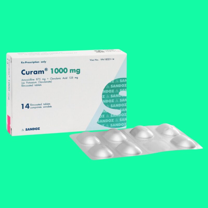 Thuốc Curam là thuốc gì? giá bao nhiêu? mua ở đâu? có tác dụng gì?