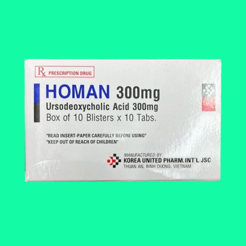 Thuốc Homan 300mg là thuốc gì? giá bao nhiêu? mua ở đâu? có tốt không