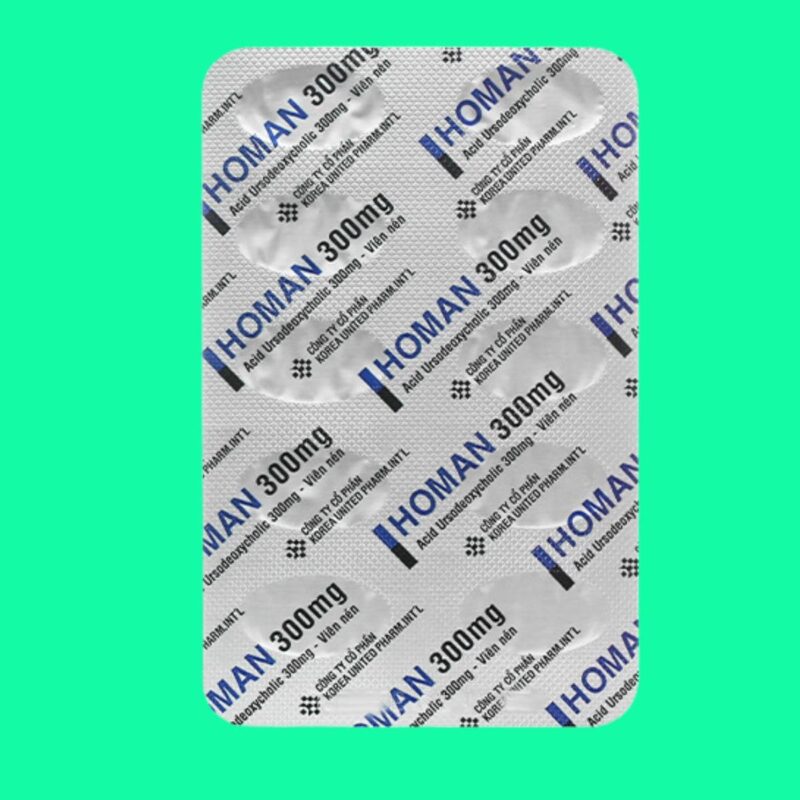 Thuốc Homan 300mg là thuốc gì? giá bao nhiêu? mua ở đâu? có tốt không