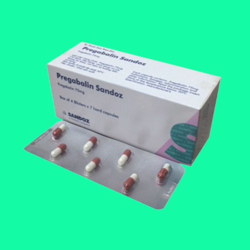 Thuốc Pregabalin Sandoz: Công dụng, liều dùng, lưu ý tác dụng phụ