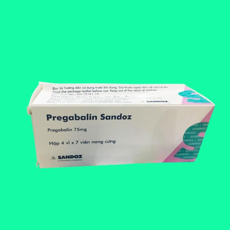 Thuốc Pregabalin Sandoz: Công dụng, liều dùng, lưu ý tác dụng phụ