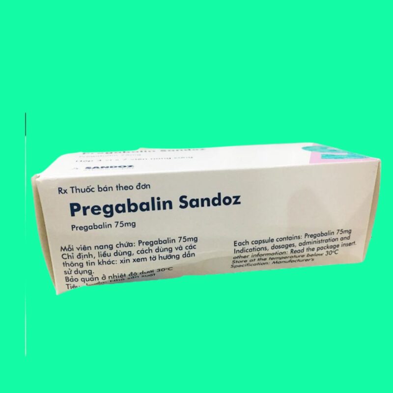 Thuốc Pregabalin Sandoz: Công dụng, liều dùng, lưu ý tác dụng phụ