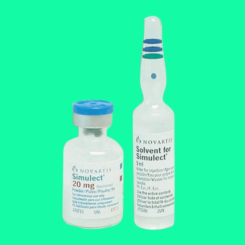 Thuốc Simulect là thuốc gì? giá bao nhiêu? mua ở đâu? có tác dụng gì?