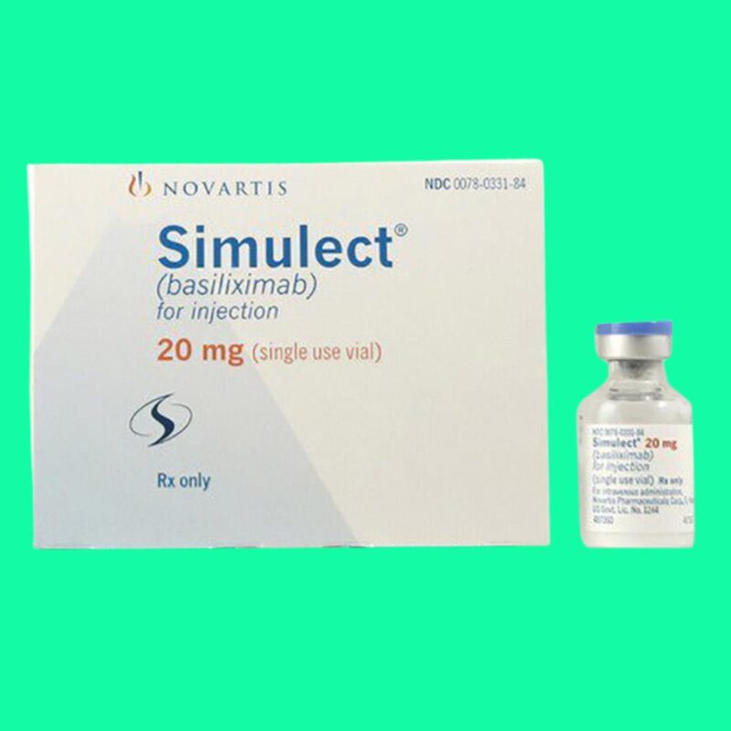 Thuốc Simulect là thuốc gì? giá bao nhiêu? mua ở đâu? có tác dụng gì?