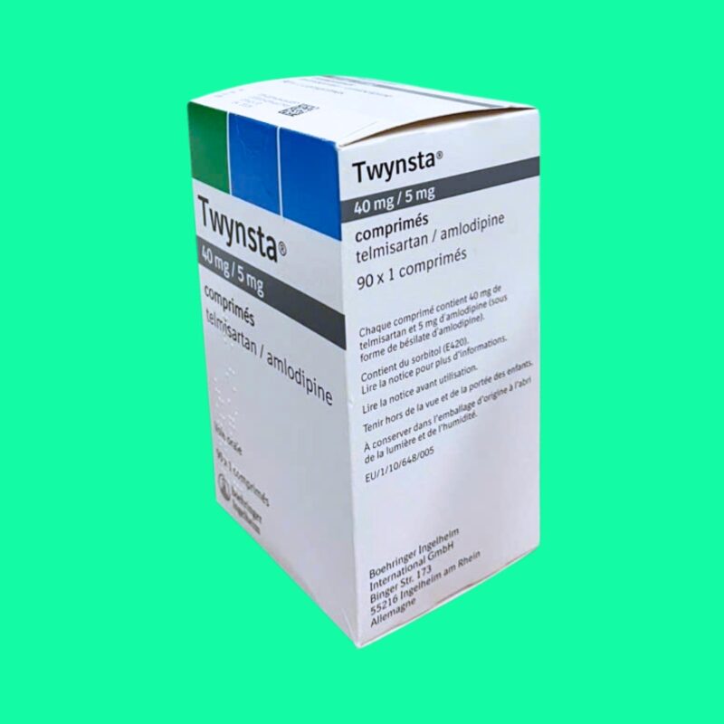 Thuốc Twynsta 40mg/5mg là thuốc gì? giá bao nhiêu? mua ở đâu? có tác ...