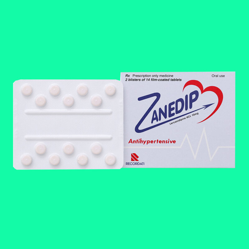 Thuốc Zanedip là thuốc gì? giá bao nhiêu? mua ở đâu? có tác dụng gì?