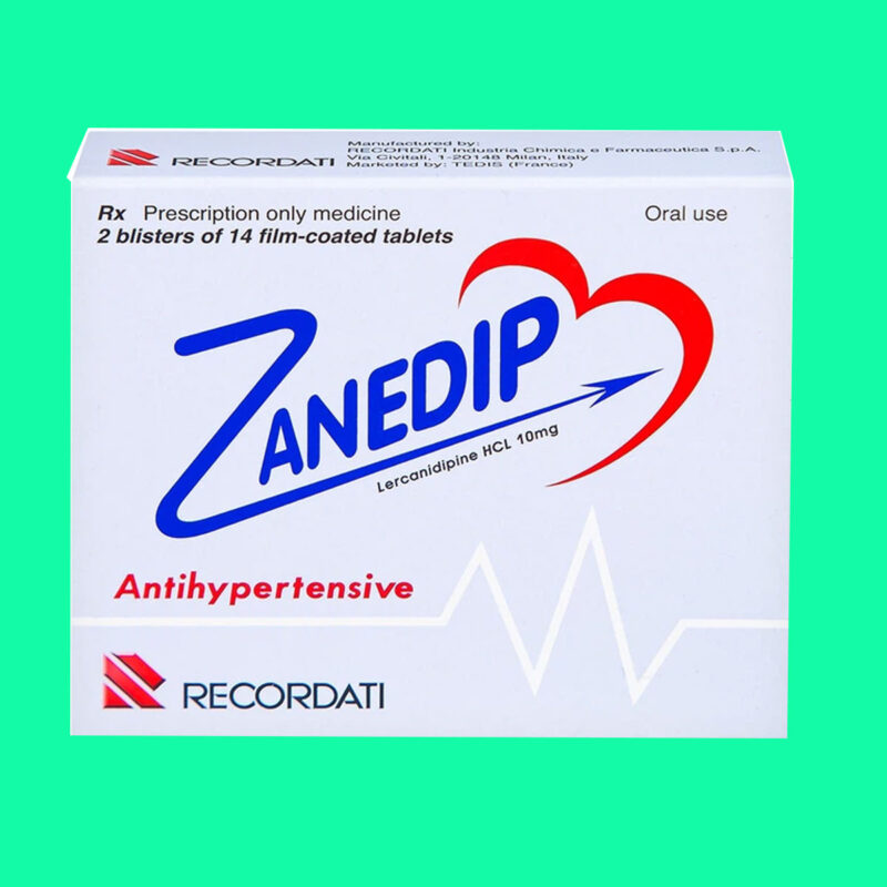 Thuốc Zanedip là thuốc gì? giá bao nhiêu? mua ở đâu? có tác dụng gì?