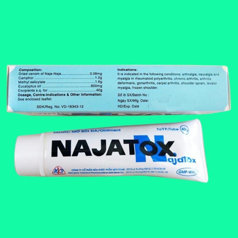 Najatox là thuốc gì? Có tác dụng gì? Giá bao nhiêu? Có tốt không?