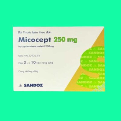Thuốc Micocept 250mg là thuốc gì? Giá bao nhiêu? Có tác dụng gì?