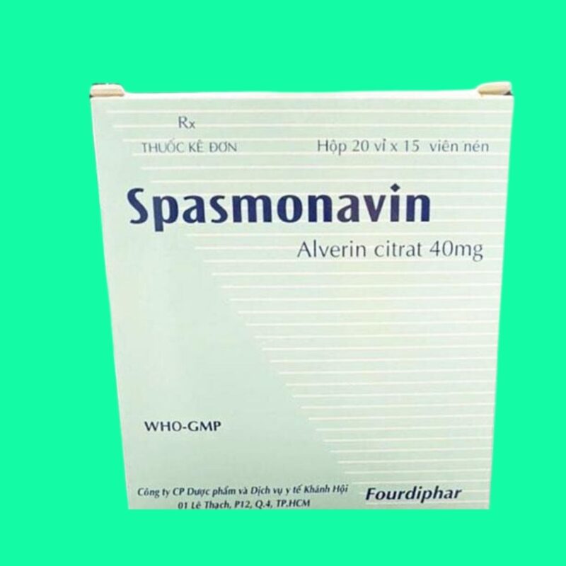 Spasmonavin là thuốc gì? Có tác dụng gì? Giá bao nhiêu? Có tốt không?