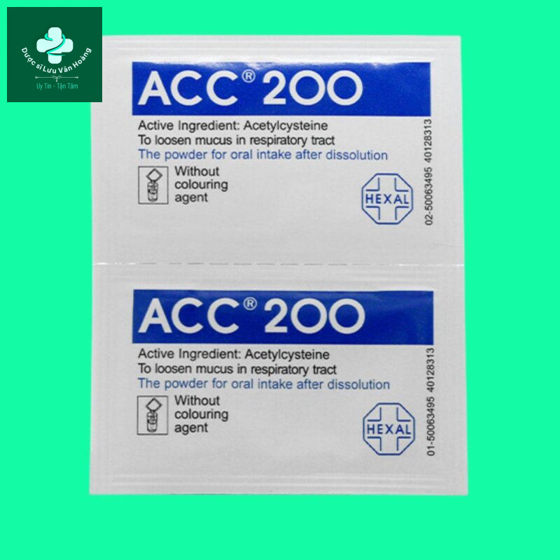 Acc 200 là thuốc gì? Có tác dụng gì? Giá bao nhiêu? Có tốt không?