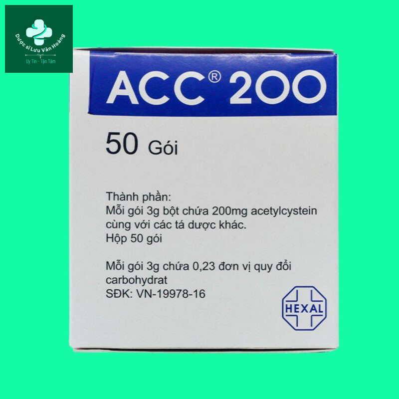 Acc 200 là thuốc gì? Có tác dụng gì? Giá bao nhiêu? Có tốt không?