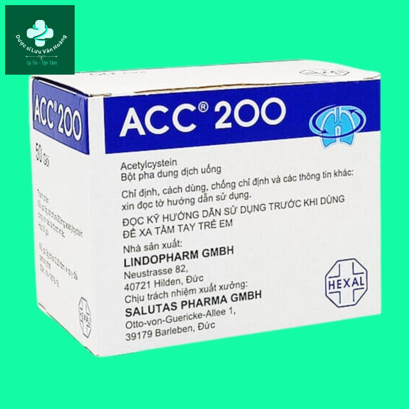 Acc 200 là thuốc gì? Có tác dụng gì? Giá bao nhiêu? Có tốt không?