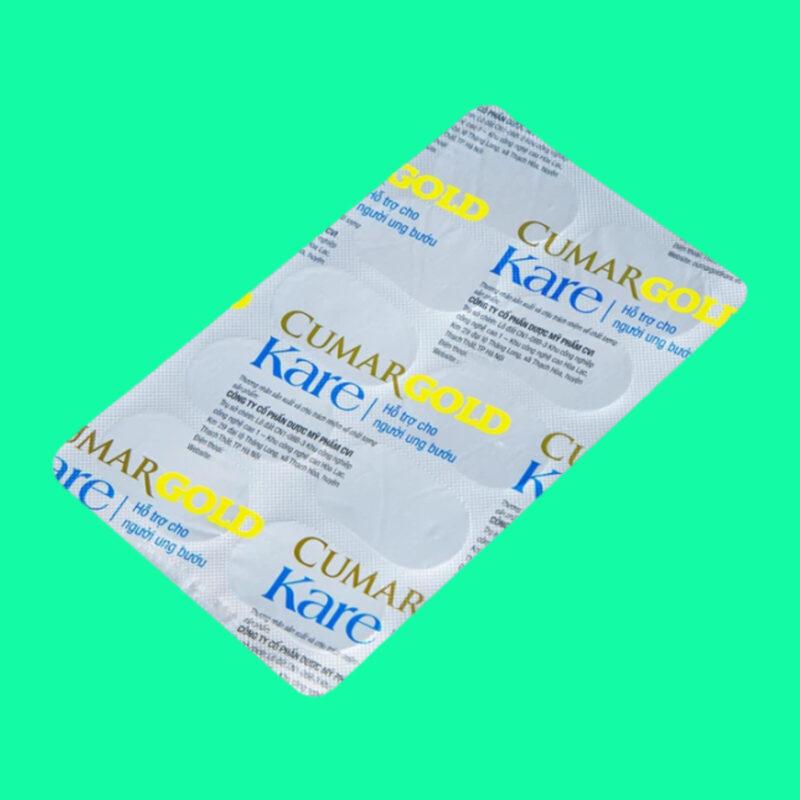 Thuốc CumarGold Kare - Hỗ trợ cho người bị ung bướu - Dược sĩ Lưu Văn Hoàng