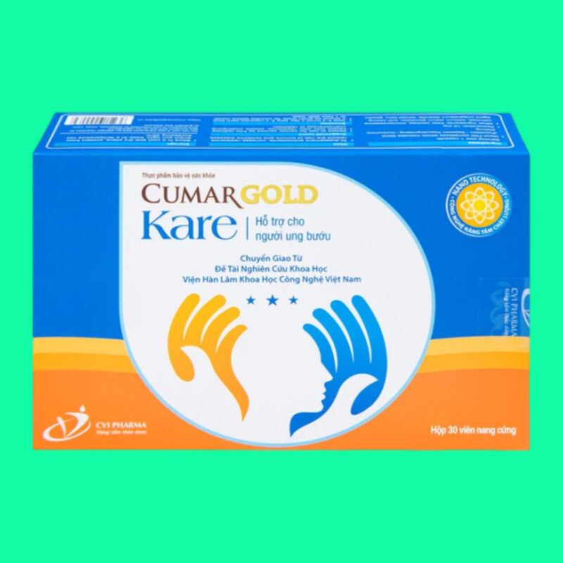 Thuốc CumarGold Kare - Hỗ trợ cho người bị ung bướu - Dược sĩ Lưu Văn Hoàng