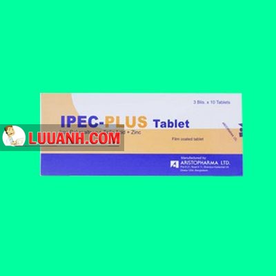 Thuốc Ipec-Plus tablets: Công dụng, liều dùng, lưu ý tác dụng phụ, giá bán