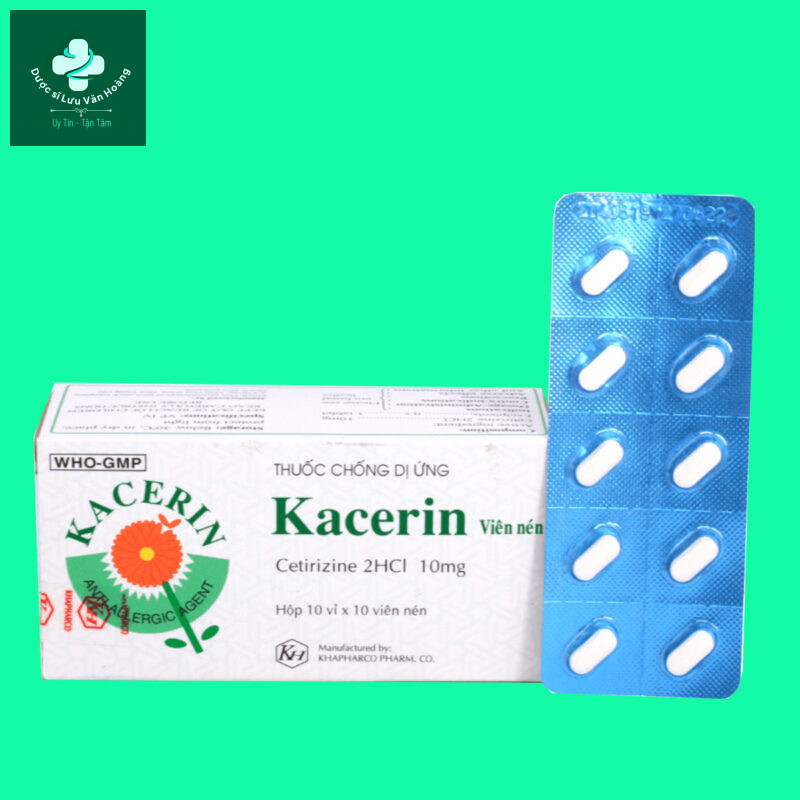 Kacerin là thuốc gì? Có tác dụng gì? Giá bao nhiêu? Có tốt không?