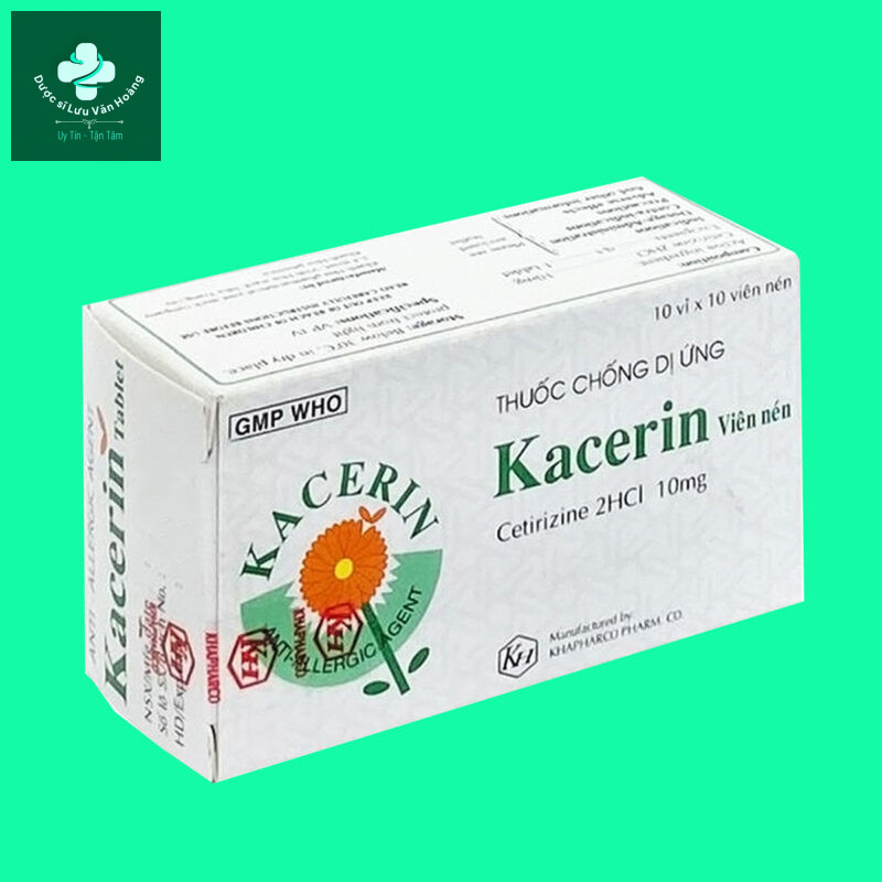 Kacerin là thuốc gì? Có tác dụng gì? Giá bao nhiêu? Có tốt không?