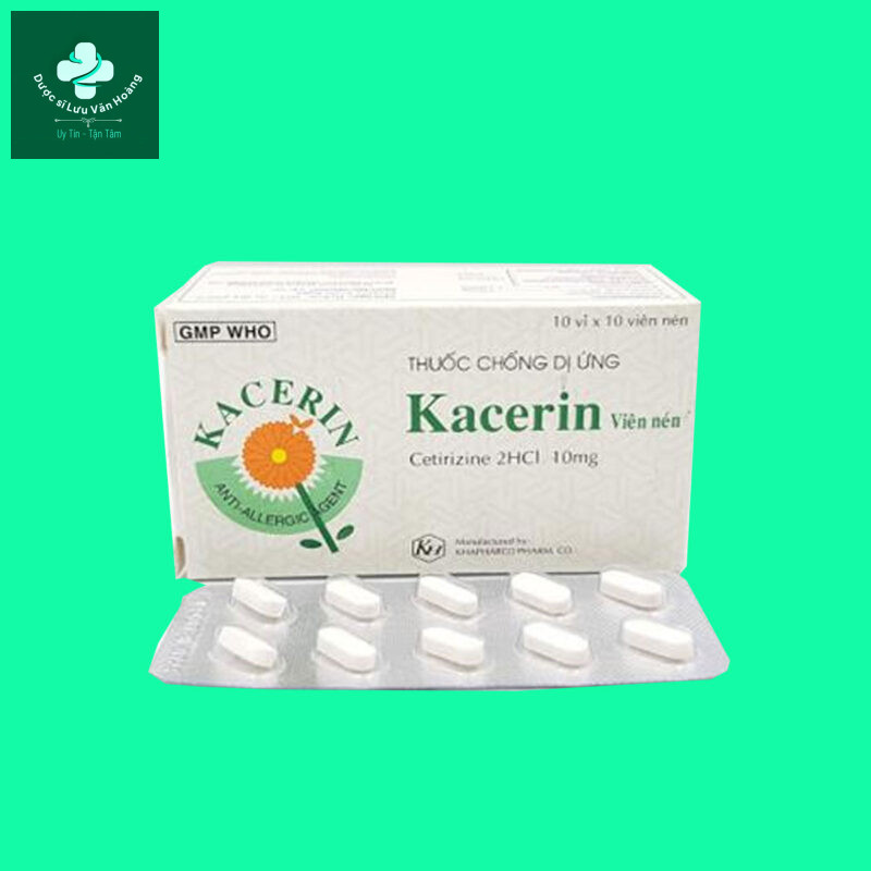 Kacerin là thuốc gì? Có tác dụng gì? Giá bao nhiêu? Có tốt không?