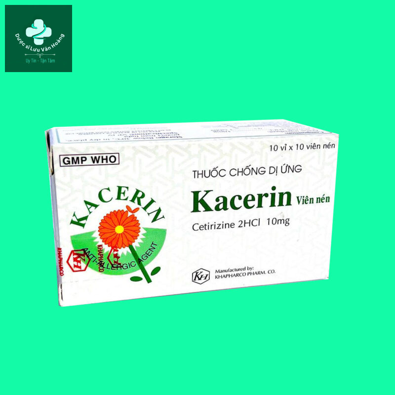 Kacerin là thuốc gì? Có tác dụng gì? Giá bao nhiêu? Có tốt không?