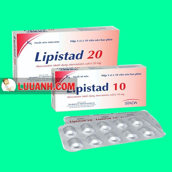 Lipistad 20 là thuốc gì? Có tác dụng gì? Giá bao nhiêu? Có tốt không?