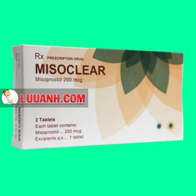 Misoclear là thuốc gì? Có tác dụng gì? Giá bao nhiêu? Có tốt không?