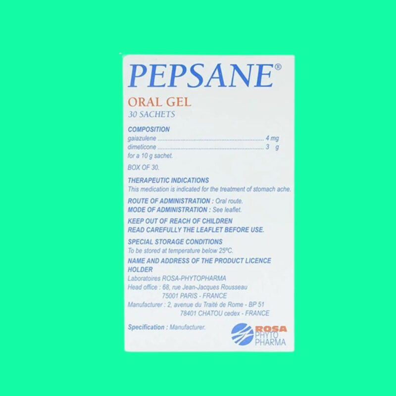 Pepsane là thuốc gì? Có tác dụng gì? Giá bao nhiêu? Có tốt không?