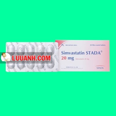 Simvastatin STADA là thuốc gì? Có tác dụng gì? Giá bao nhiêu?