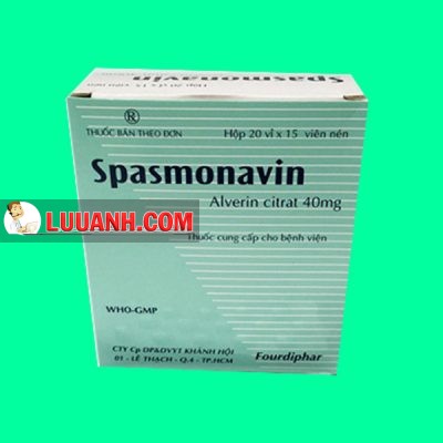 Spasmonavin là thuốc gì? Có tác dụng gì? Giá bao nhiêu? Có tốt không?