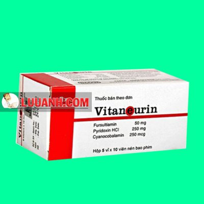 Thuốc Vitaneurin là thuốc gì? Có tác dụng gì? Giá bao nhiêu? Mua ở đâu?