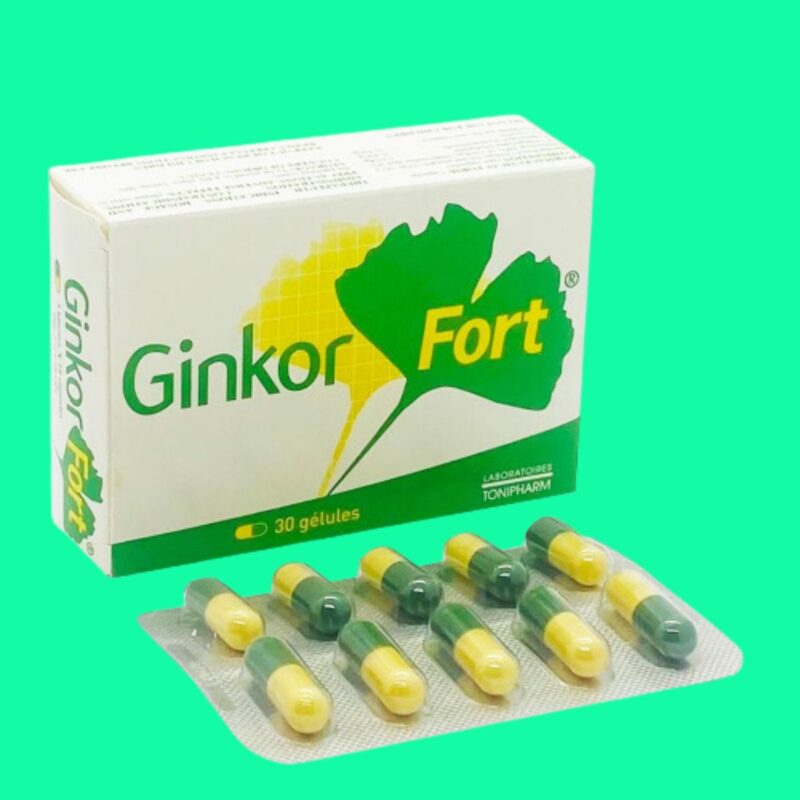 Ginkor Fort là thuốc gì? Giá bao nhiêu? Mua ở đâu? Có tác dụng gì?