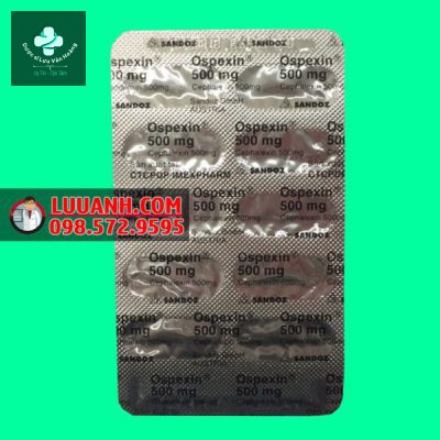 Thuốc Ospexin 500mg là thuốc gì? Có tác dụng gì? Giá bao nhiêu?