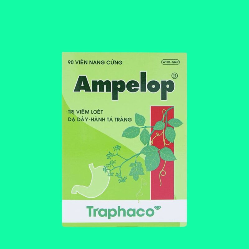 Thuốc Ampelop: Công dụng, liều dùng, lưu ý tác dụng phụ, giá bán