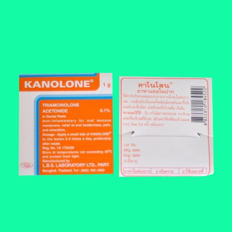 Kanolone là thuốc gì? Có tác dụng gì? Giá bao nhiêu? Có tốt không?