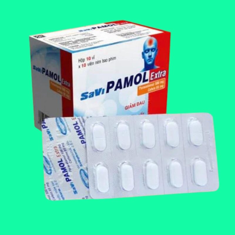 Savi Pamol Extra là thuốc gì? Có tác dụng gì? Giá bao nhiêu?