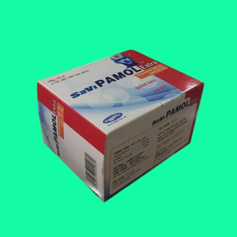 Savi Pamol Extra là thuốc gì? Có tác dụng gì? Giá bao nhiêu?