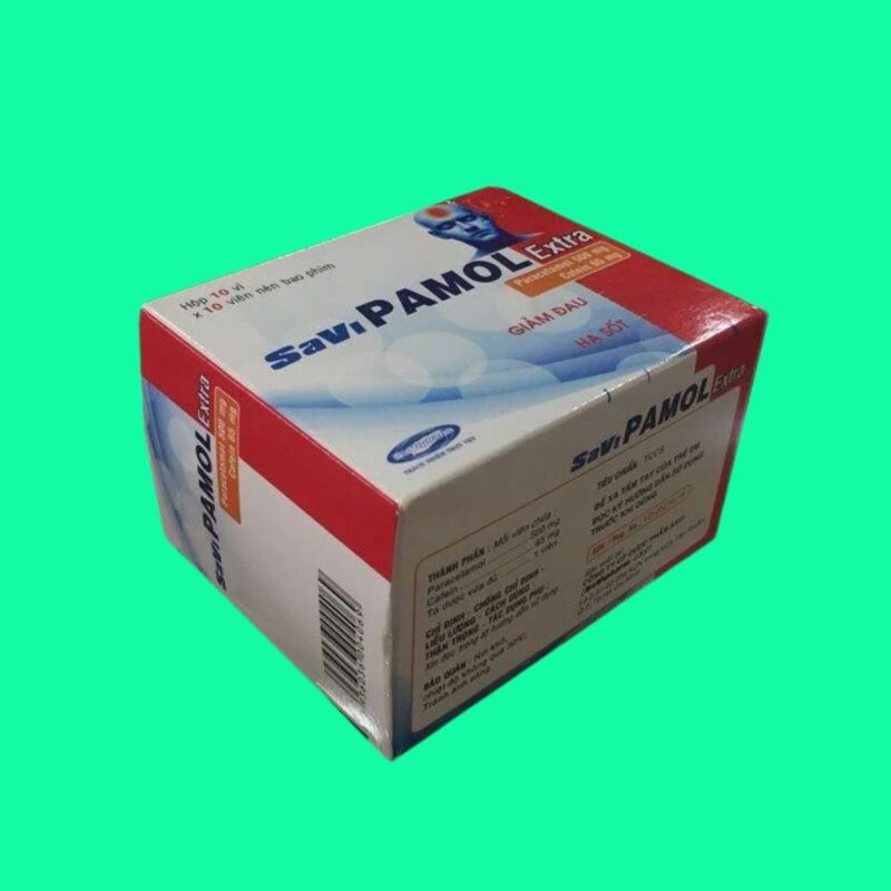 Savi Pamol Extra là thuốc gì? Có tác dụng gì? Giá bao nhiêu?