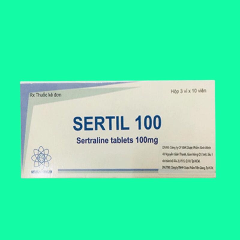 Sertil 100 là thuốc gì? Có tác dụng gì? Giá bao nhiêu? Có tốt không?