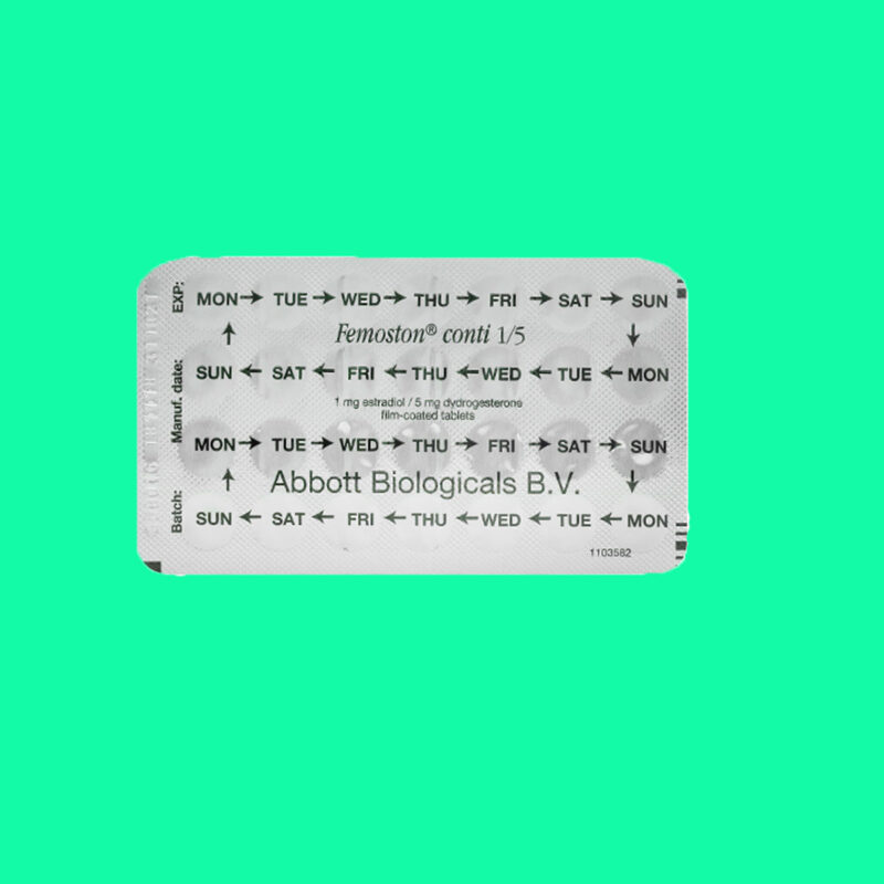 Femoston conti là thuốc gì? Có tác dụng gì? Giá bao nhiêu? Có tốt không?