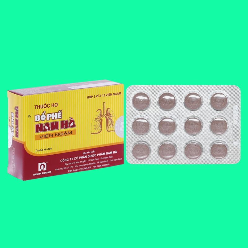 Bổ phế Nam Hà là thuốc gì? Có tác dụng gì? Giá bao nhiêu?