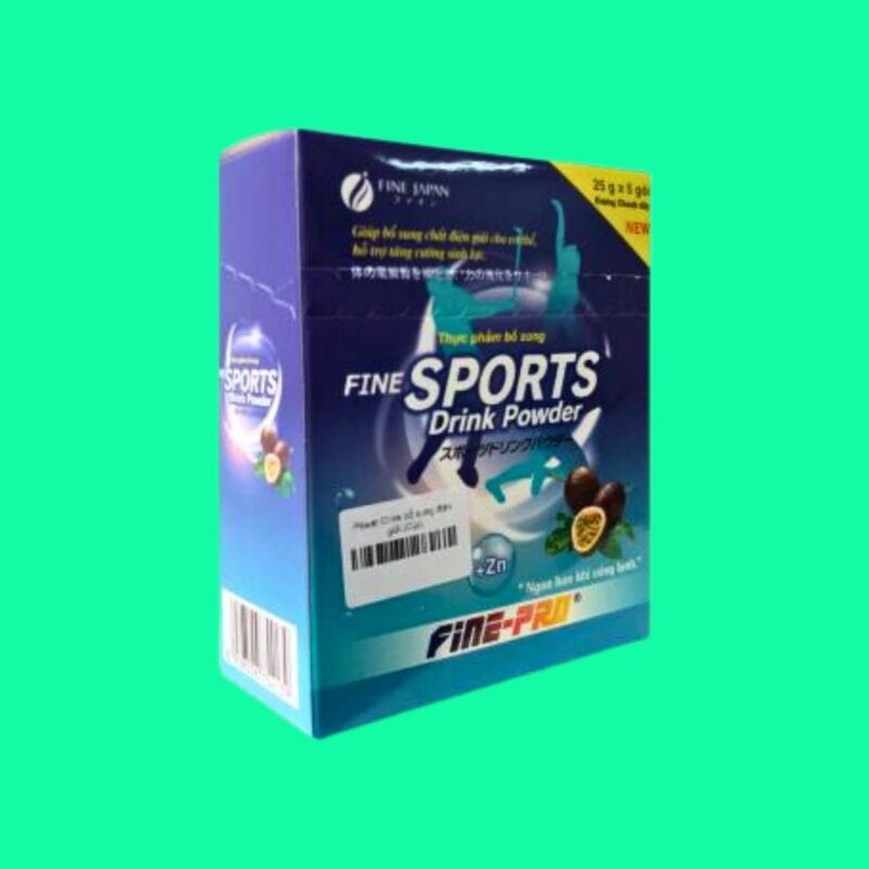 Thuốc Fine Sports Drink Powder là sản phẩm gì? Có tác dụng gì?