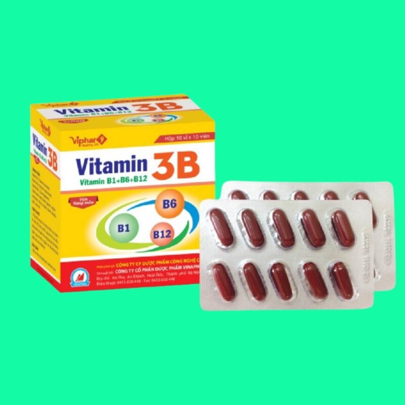 Thuốc Vitamin 3B là thuốc gì? Có tác dụng gì? GIá bao nhiêu? Mua ở đâu