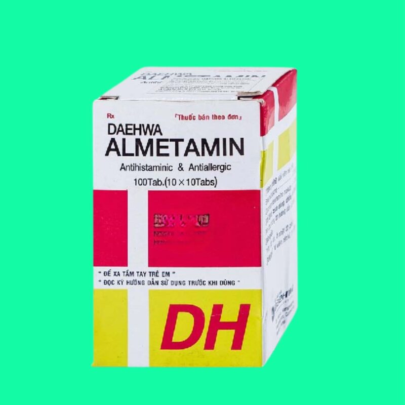 Thuốc Almetamin là thuốc gì? Có tác dụng gì? Giá bao nhiêu? Mua ở đâu?