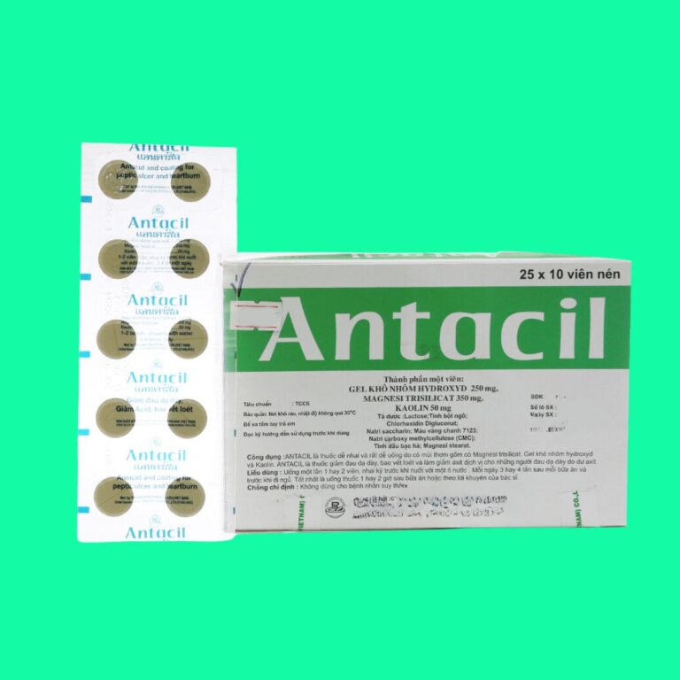 Thuốc Antacil là thuốc gì? Có tác dụng gì? Giá bao nhiêu? Mua ở đâu?