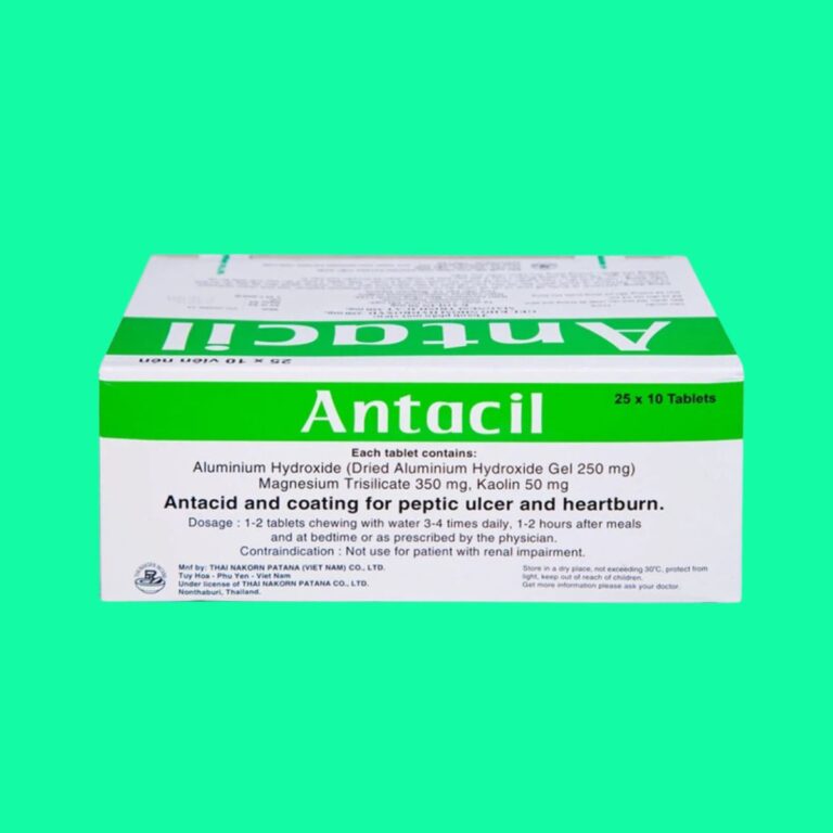 Thuốc Antacil là thuốc gì? Có tác dụng gì? Giá bao nhiêu? Mua ở đâu?